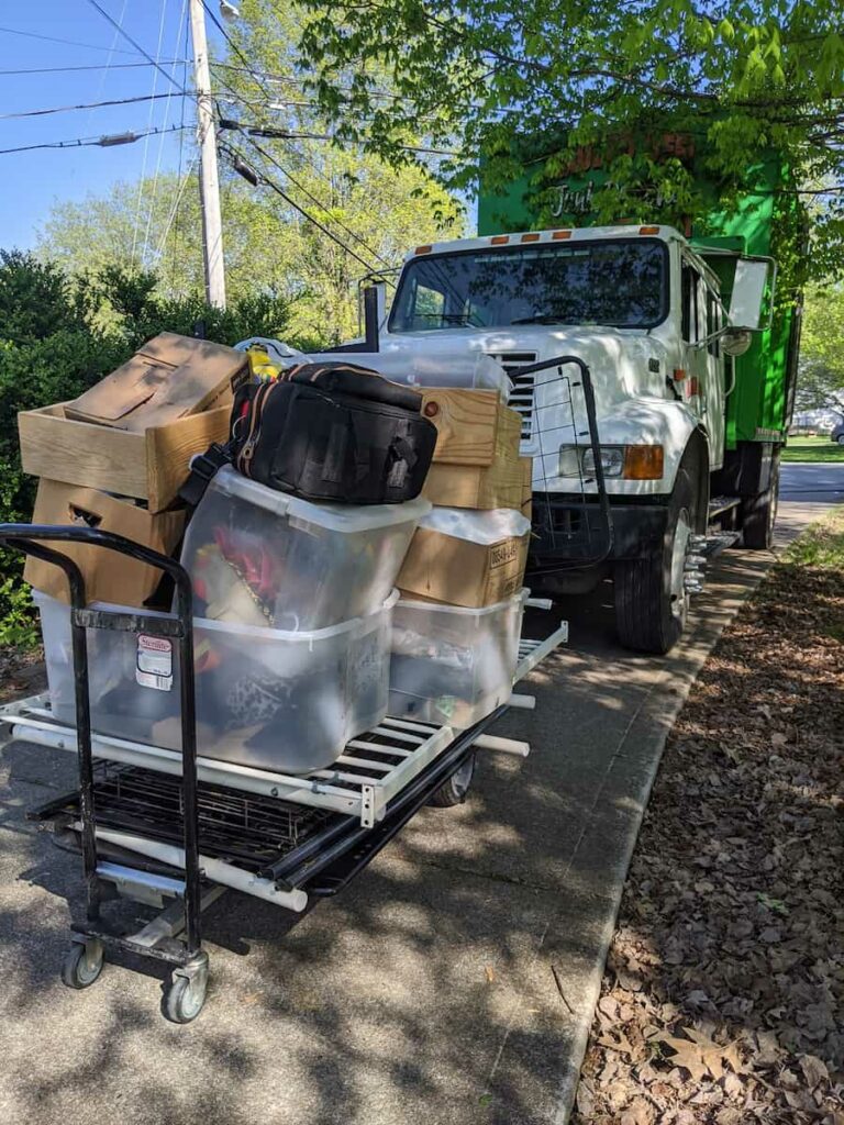 Junk Removal in Clarksville Hauled Off #1 Junk Removal Service!